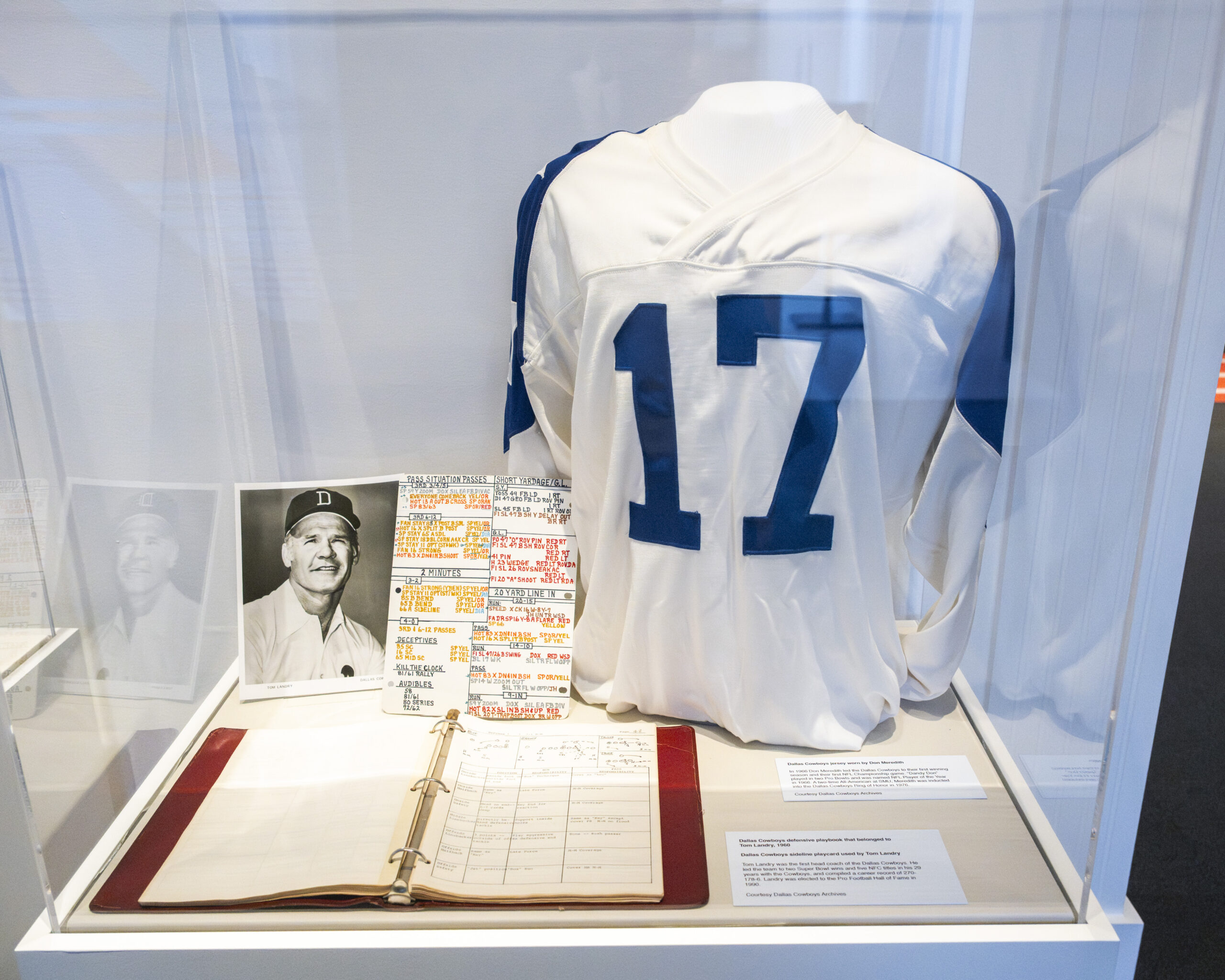 Dallas Cowboys Memorabilia Now on Display in Sports Exhibit at the ...