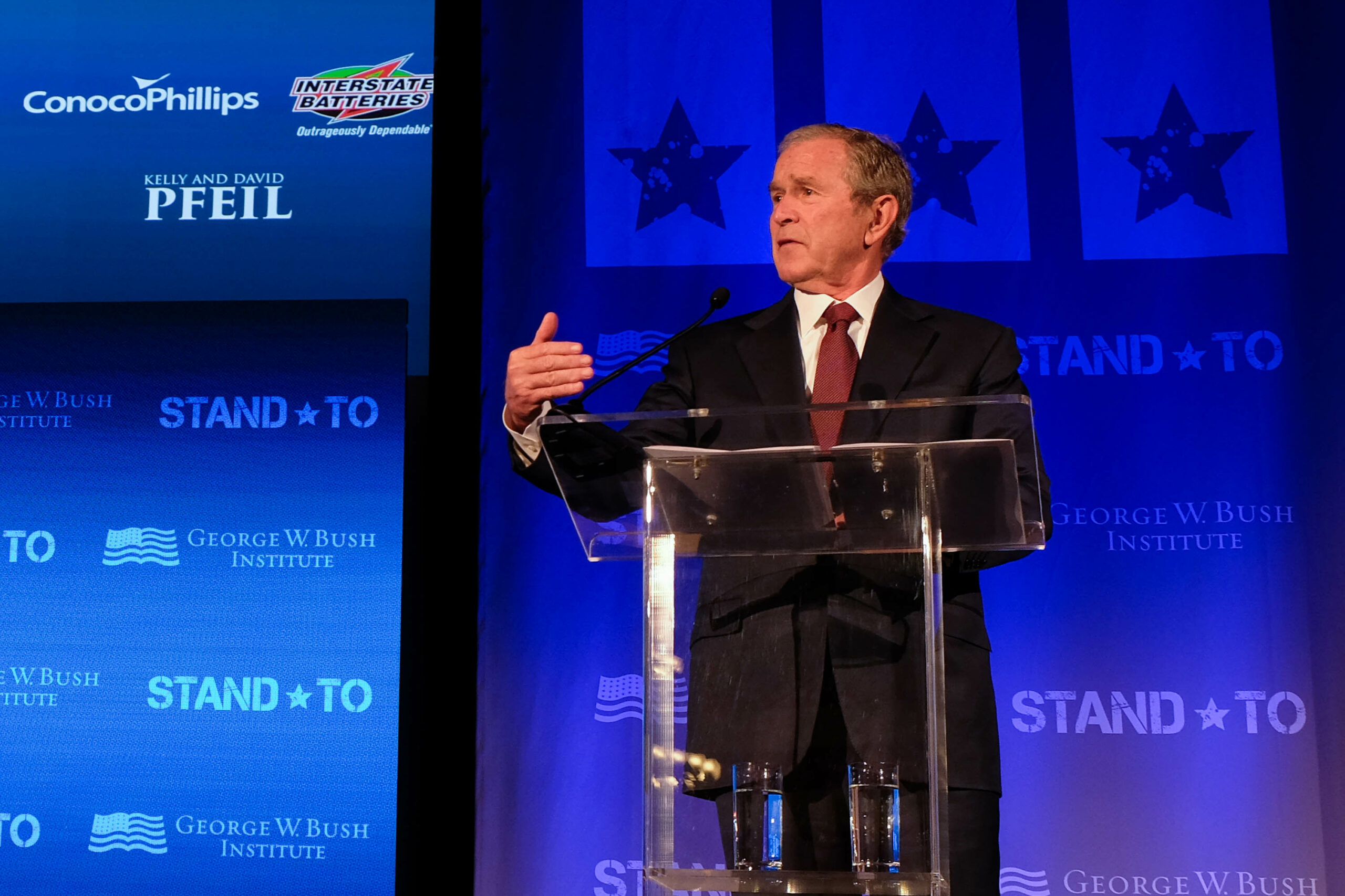 George W. Bush to Vets: We Can Defeat the Stigma of Post-Traumatic ...