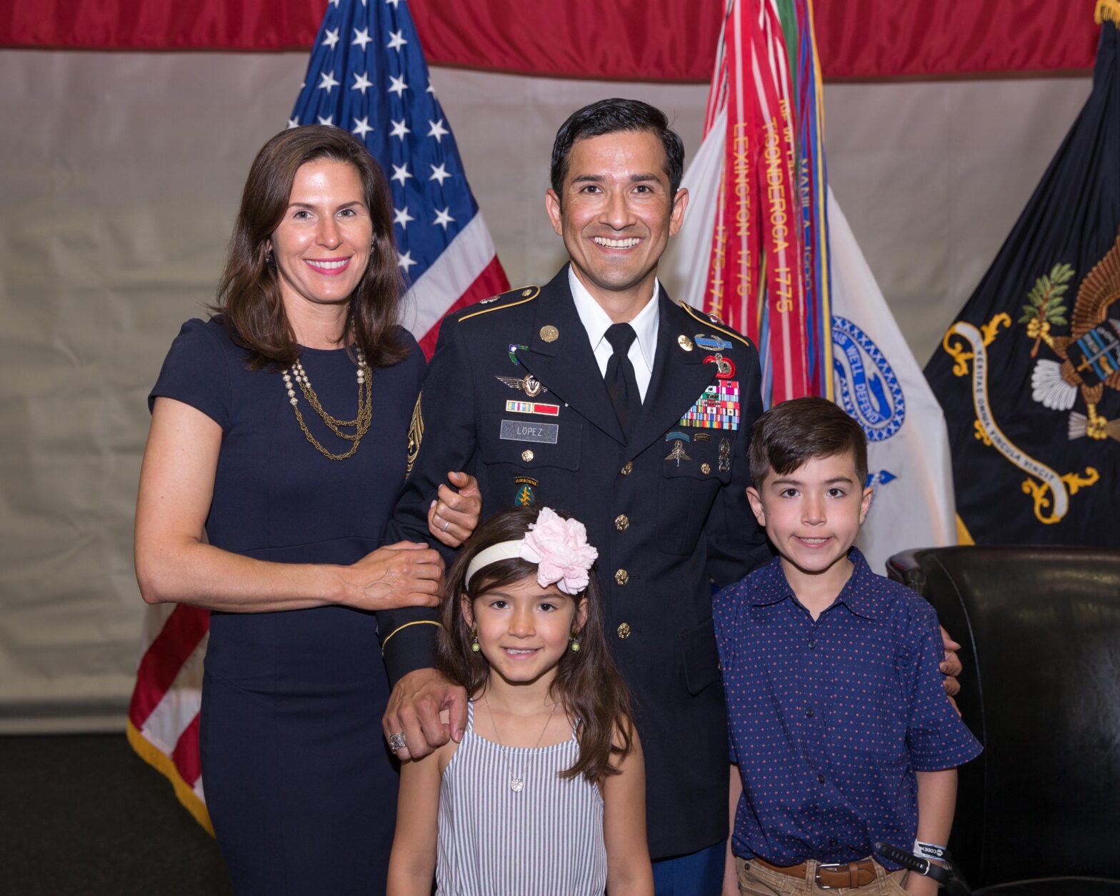 Honoring Month of the Military Child through service and leadership ...