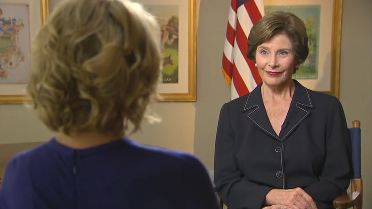 Mrs. Bush Speaks Out On Women's Rights In Afghanistan On Fox News