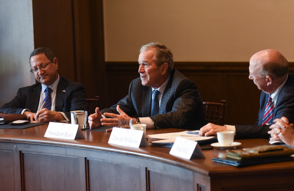 George W. Bush Praises NAFTA in Dallas Speech | George W. Bush ...