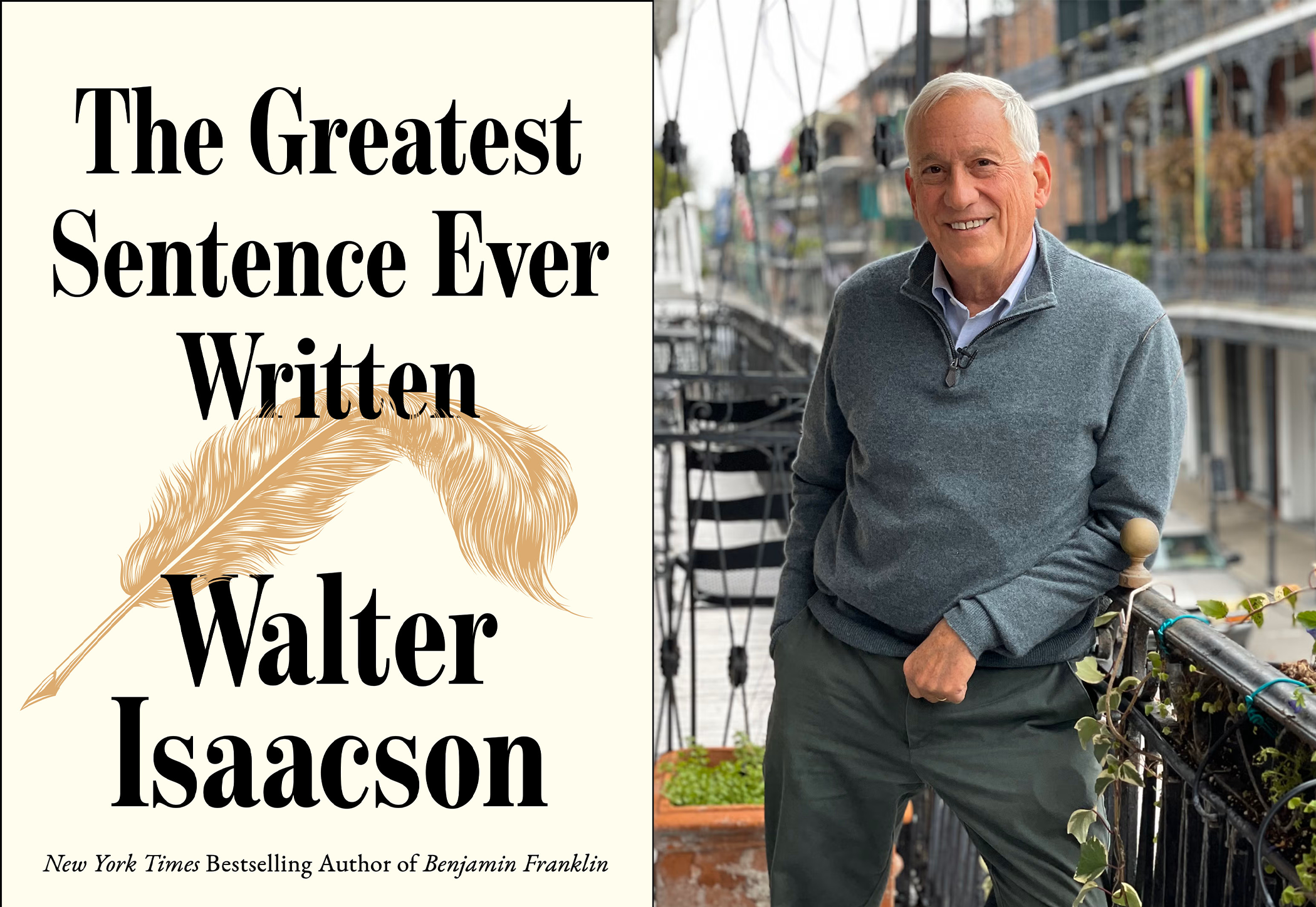A Conversation with Walter Isaacson on “The Greatest Sentence Ever ...