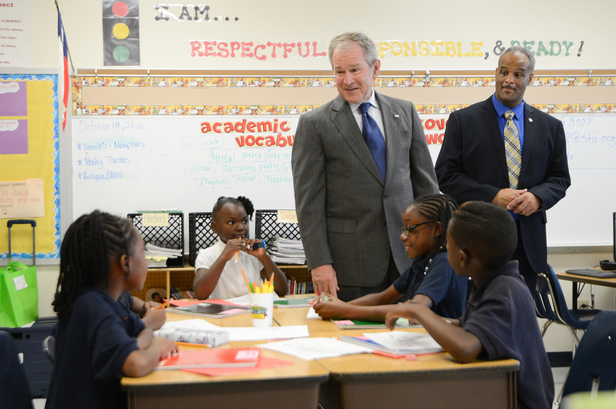 How can schools hold onto good principals? George W. Bush weighs in ...