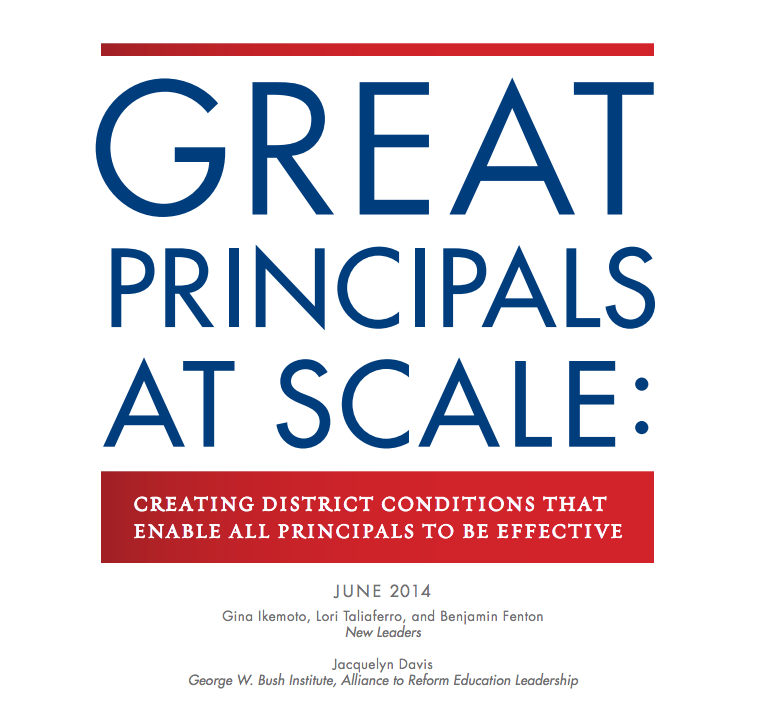 Great Principals at Scale: Creating District Conditions that Enable All ...