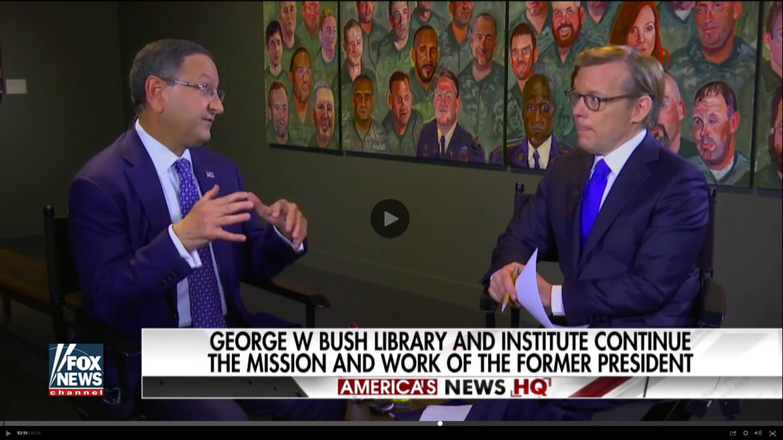 Eric Shawn reports: The Bush mission continues | George W. Bush ...