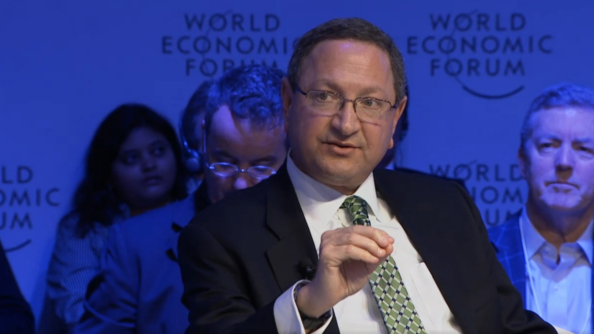 Postcard from Davos by Ken Hersh | George W. Bush Presidential Center