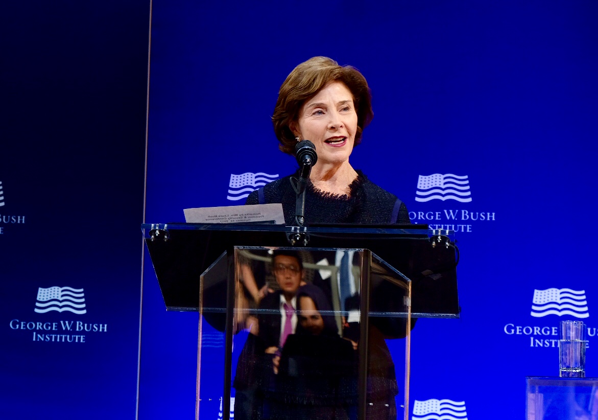 Remarks by Mrs. Laura Bush at the “Spirit of Liberty: At Home, In The ...