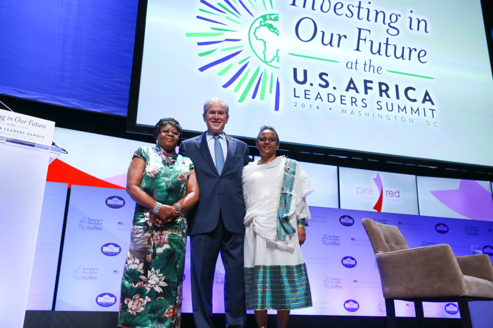 The Year in Review for the Bush Institute’s Pink Ribbon Red Ribbon program