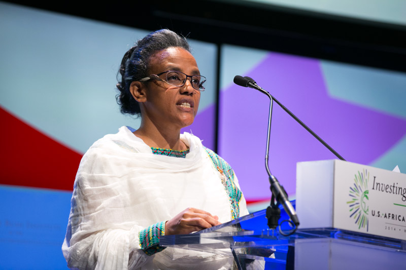 Mrs. Roman Tesfaye of Ethiopia | George W. Bush Presidential Center