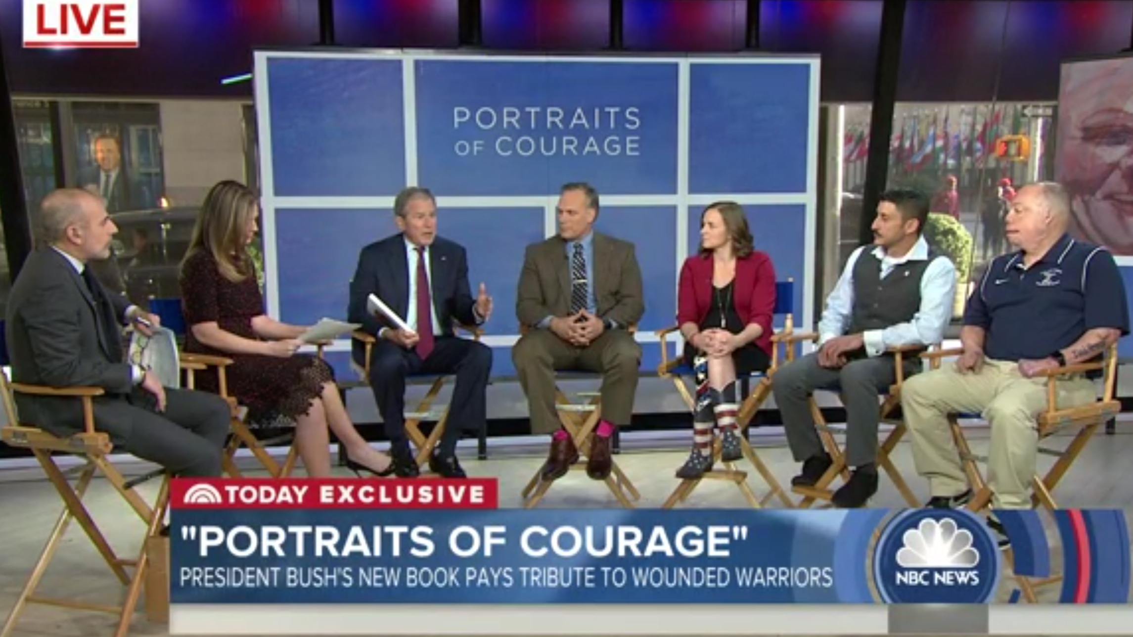 George W. Bush highlights military veterans in new book 'Portraits of ...